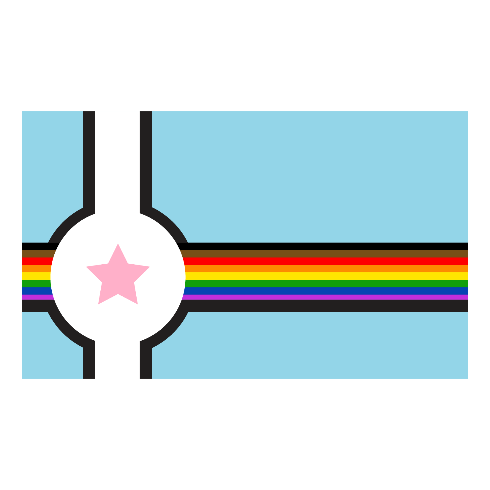 Joplin, MO Pride Flag Sticker | Own Your Pride